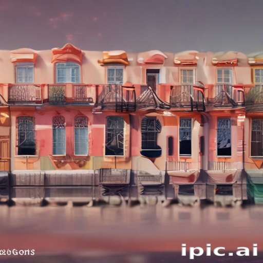 Colorful Waterfront Buildings Reflecting Vibrant Culture and ...