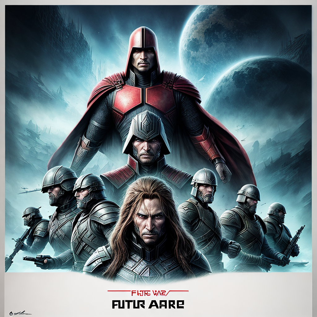 future war epic art poster
