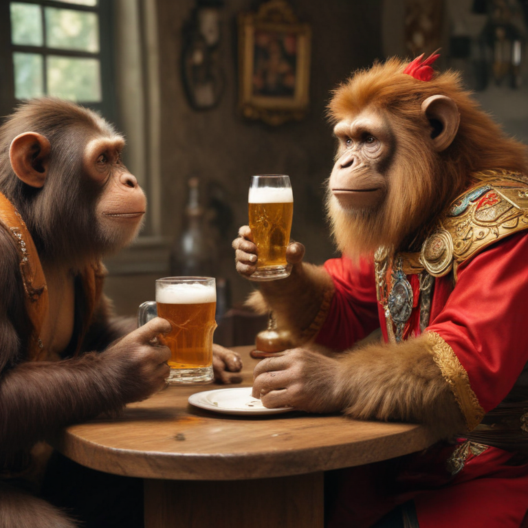 A Swedish human man, a German human man who loves Schnitzel, and a ...