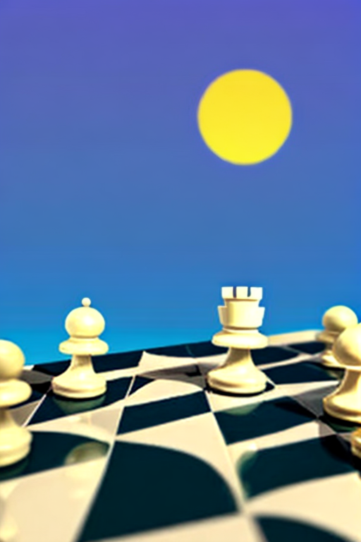 Make a logo for a chess app, clean and beautifil