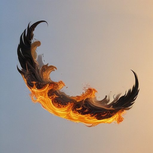 flying flame