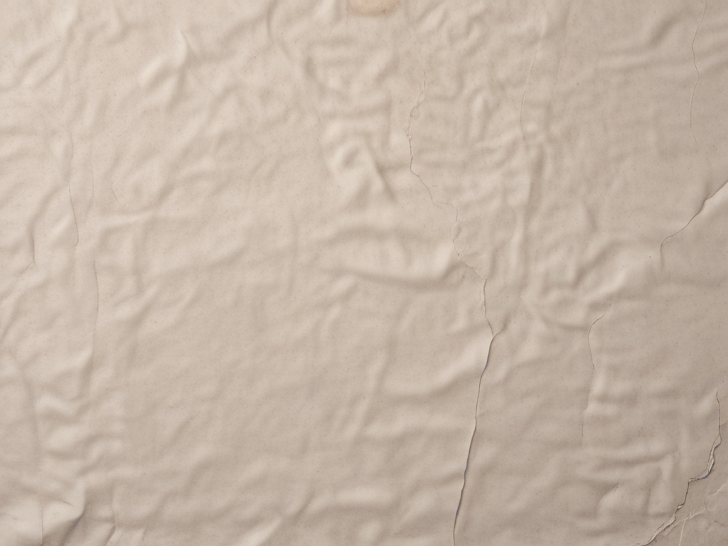 Textured Surface of Crumpled Paper with Subtle Variations in Color.