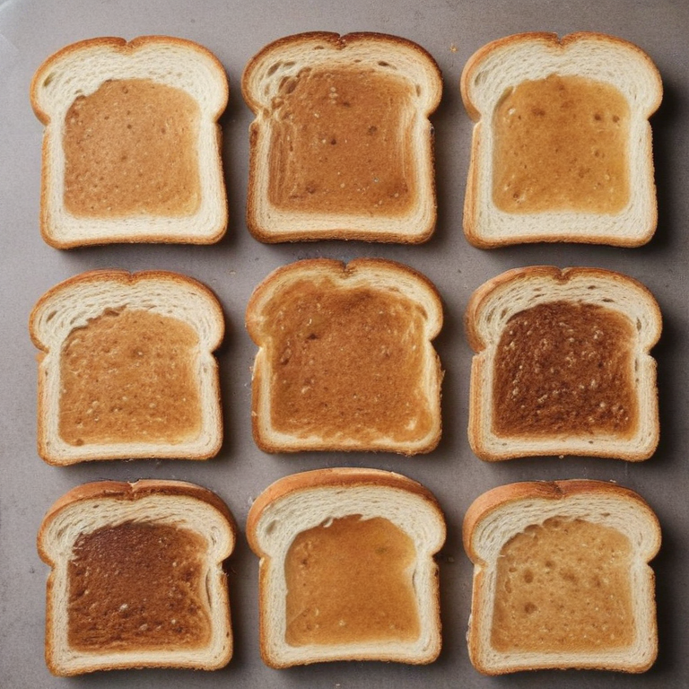 a step by step guide of how to make toast