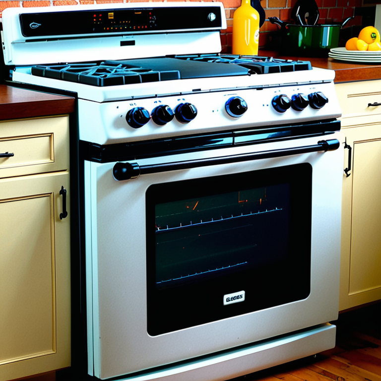 Modern Kitchen with a Stylish Stove and Oven Combo for Cooking Enthusiasts