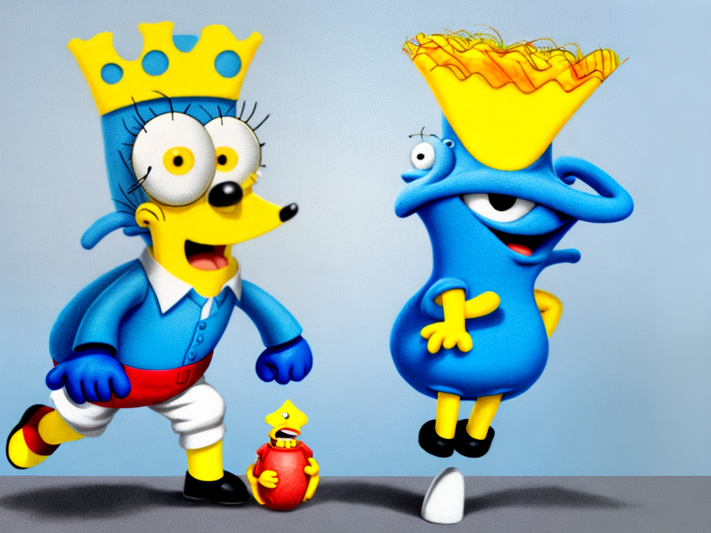 SpongeBob VS Homer Simpson