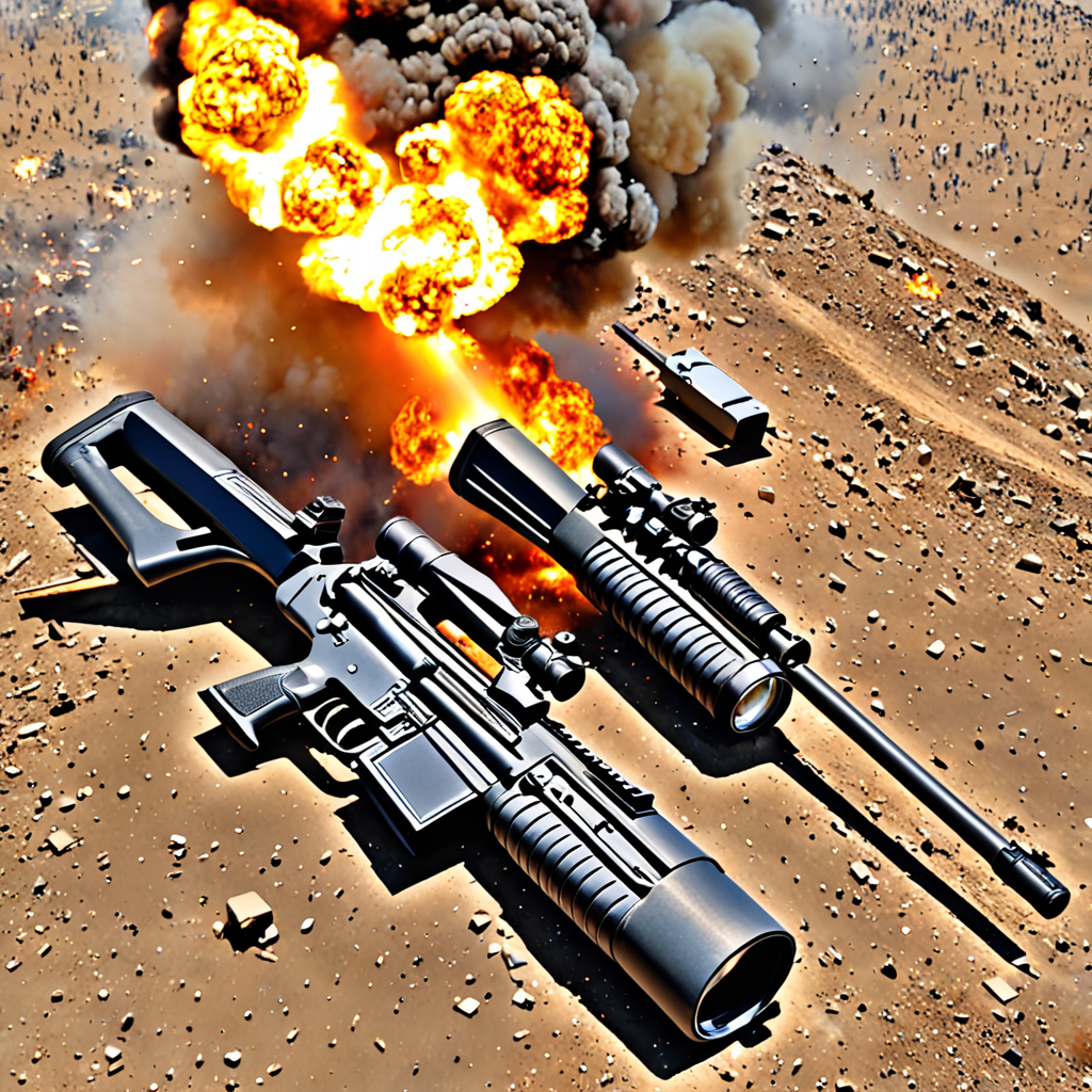 Thermobaric weapon explosion