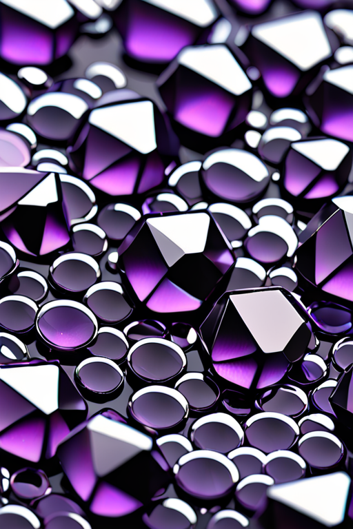 purple crystals