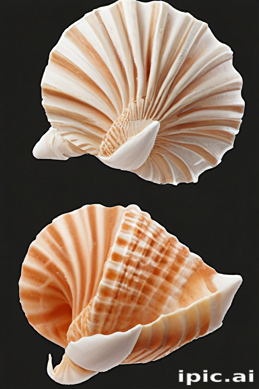 Beautifully Detailed Seashells Displaying Intricate Patterns and ...