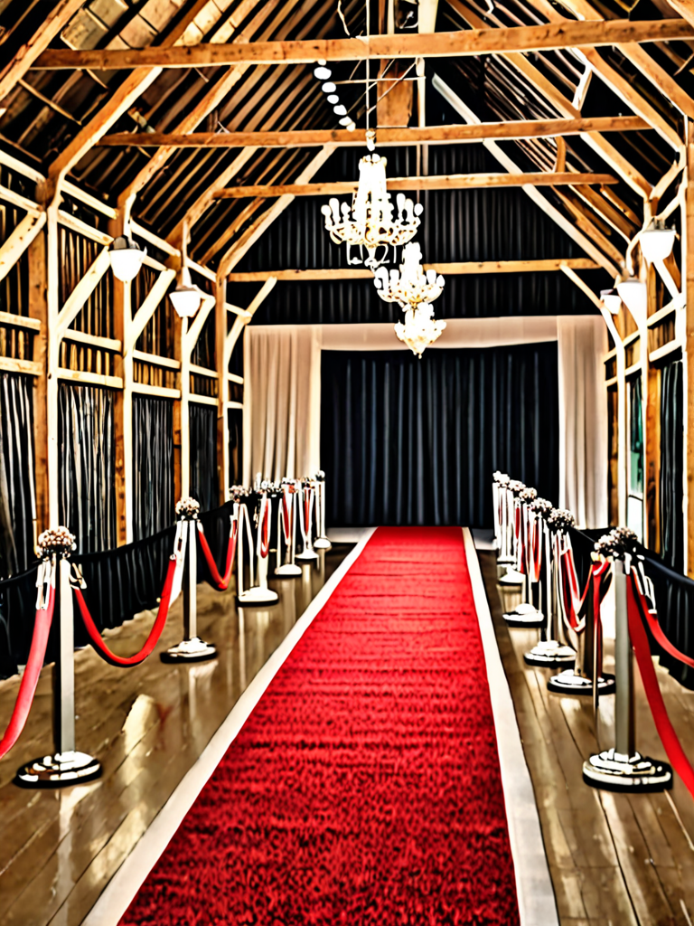 Our high school prom is taking place in a barn in April 2024. The theme ...