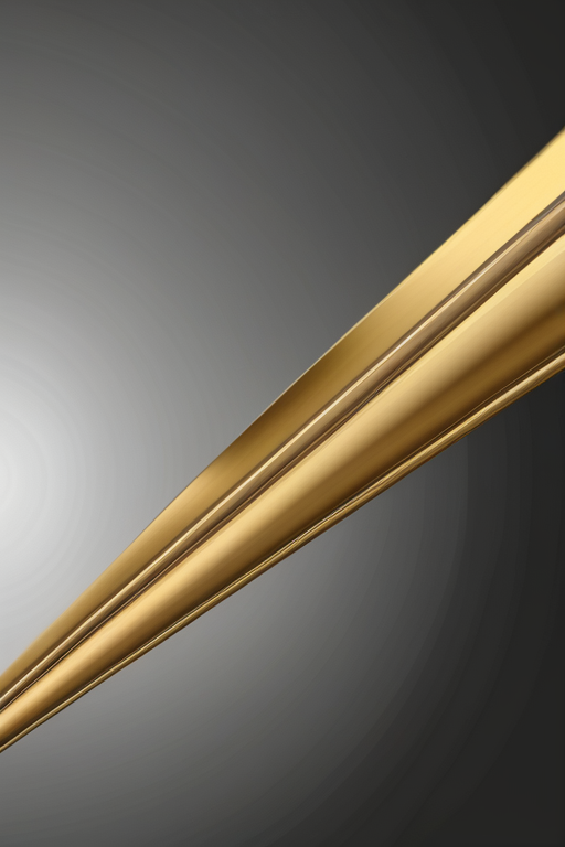 Elegant Golden Lines Creating a Striking Contrast Against a Dark Background