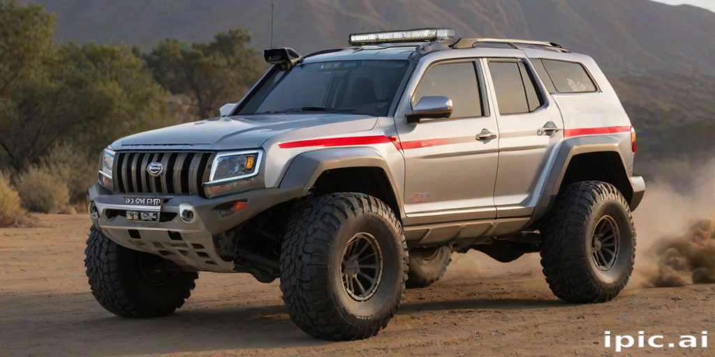 Powerful Off-Road SUV Navigating Rugged Terrain with Impressive ...