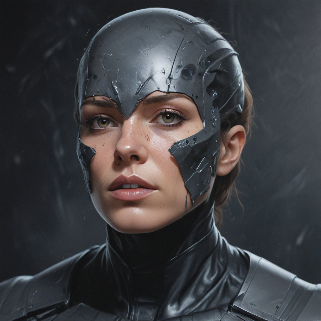 Realistic sci-fi painting of shatter