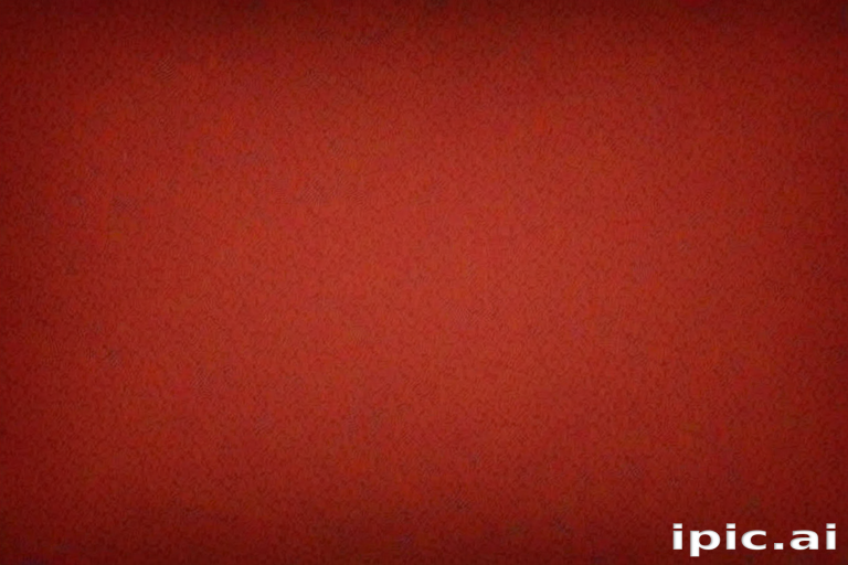 A Vibrant Red Background with a Subtle Textured Pattern for Visual Interest