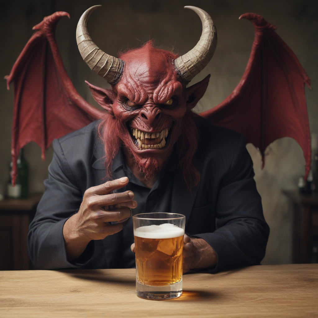 alcohol as an demon