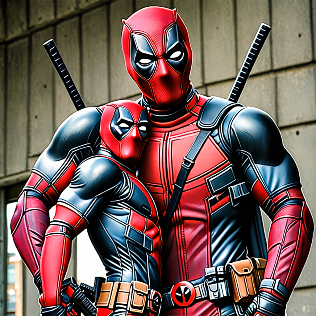 spange bob hugs deadpool