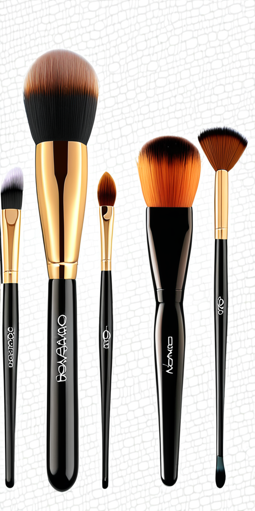 Collection of Professional Makeup Brushes for Flawless Beauty ...