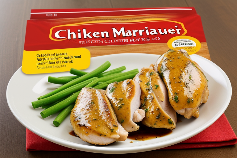 Deliciously Grilled Chicken with Savory Sauce and Fresh Green Beans ...