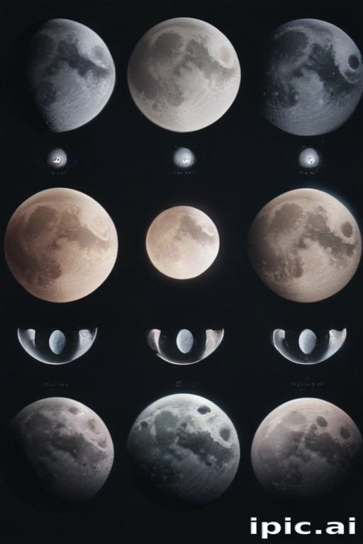 Exploring the Phases of the Moon: A Visual Journey Through Time