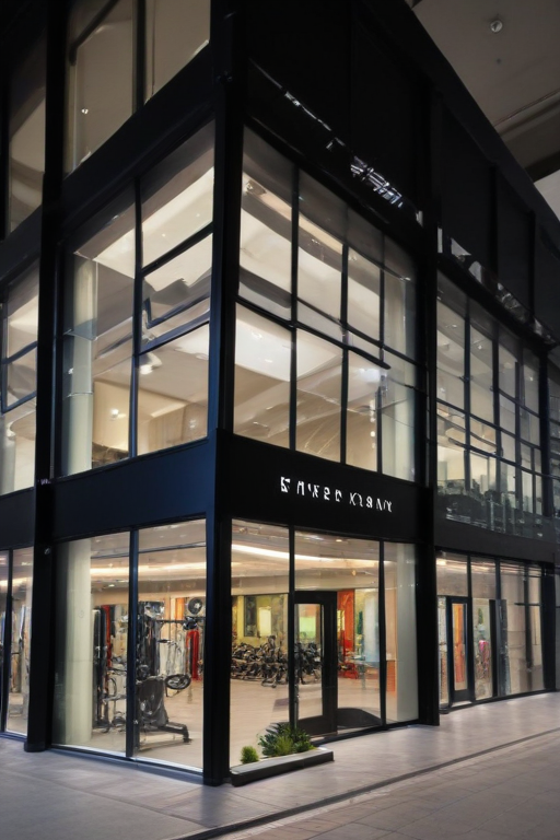 Exterior of Luxury Gym