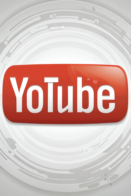 Iconic YouTube Logo on a Dynamic Background Representing Digital Media ...