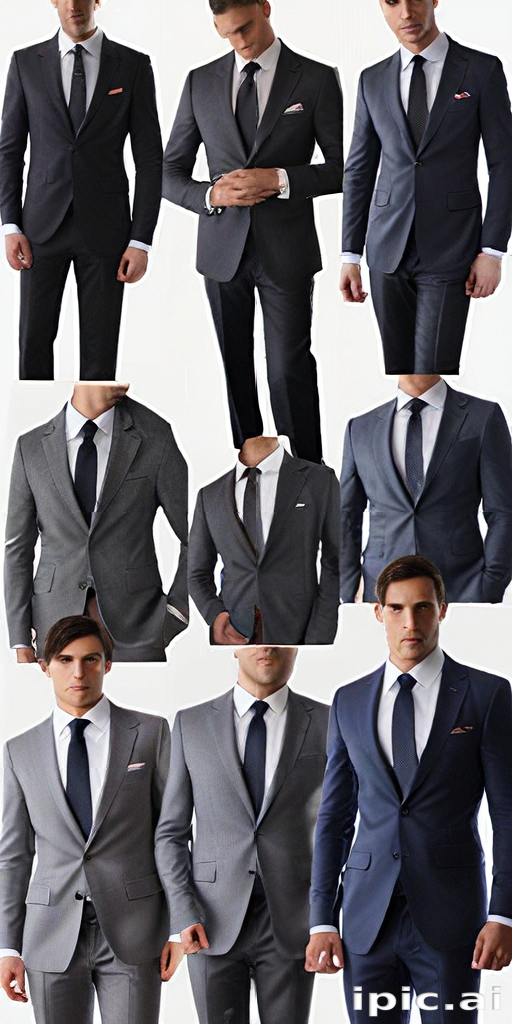 Stylish Men in Elegant Suits Showcasing Versatile Fashion Choices and ...