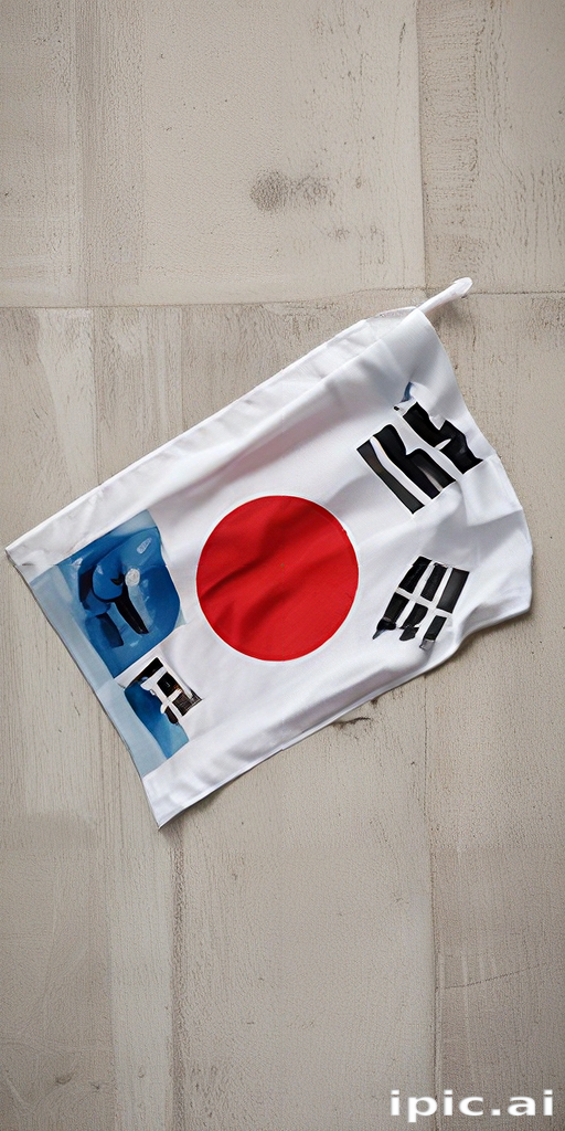 Flag Design Featuring Elements from Japan and South Korea on Display