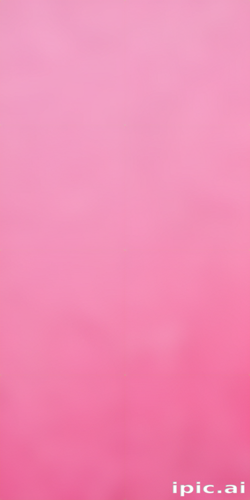 Vibrant Pink Background Creating a Cheerful and Playful Atmosphere for ...