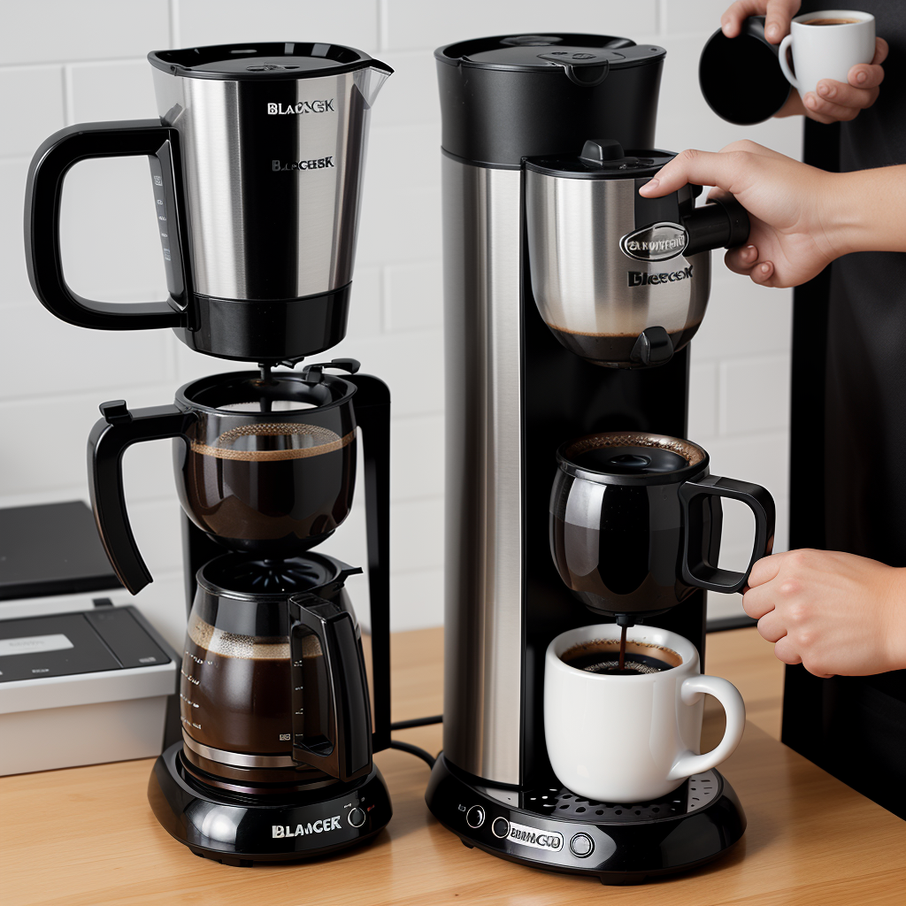 Morning Coffee Ritual: Brewing Fresh Coffee with Multiple Coffee Makers