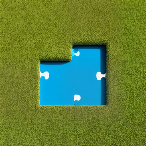 puzzle piece with eigth notches