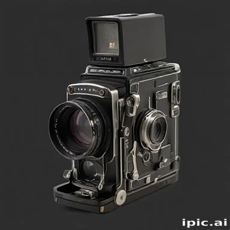 Classic Vintage Camera with Unique Design and Timeless Photography Appeal