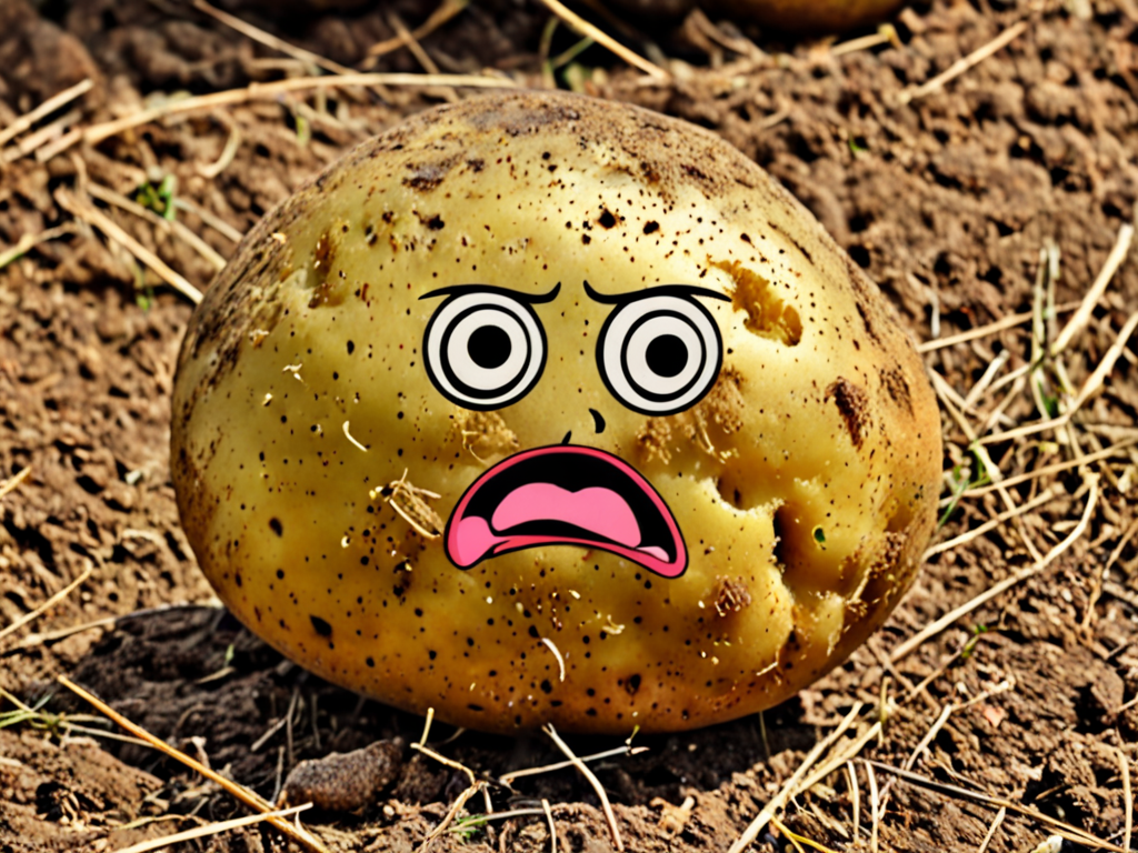 Angry potato