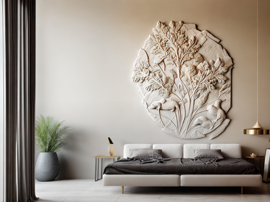 bas-relief in interior design
