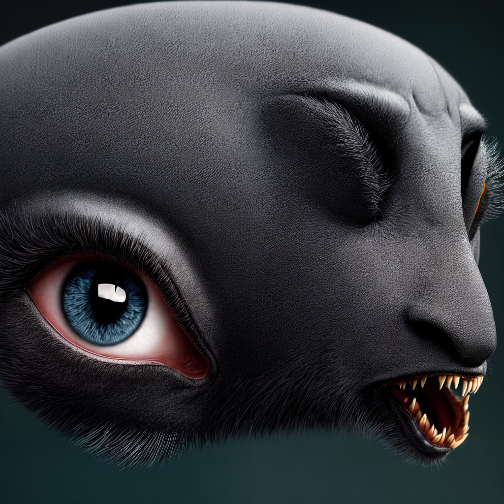 Arachnid, nightmare, scary, realistic, close-up view, dark