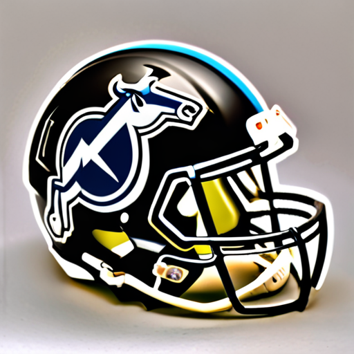 San Antonio Mustangs NFL helmet