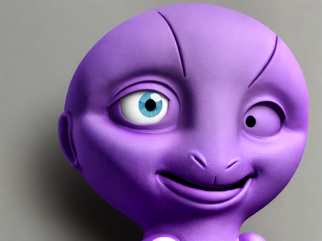 purple alien