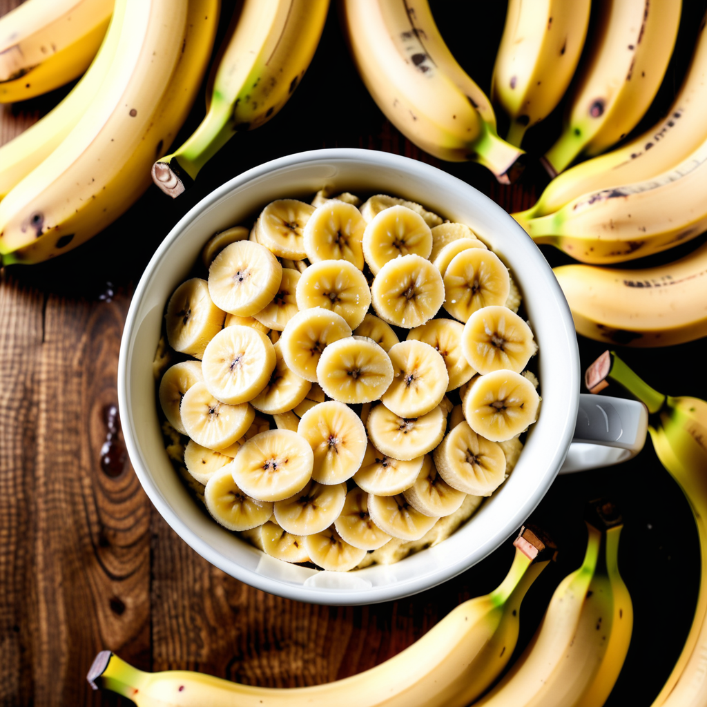 A Vibrant Display of Fresh, Ripe Bananas Against a Dark Background.