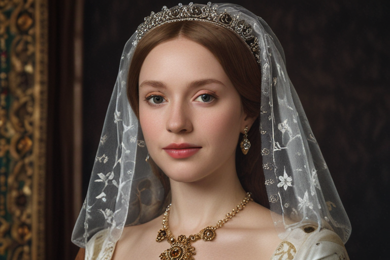 realistic photo of queen Catherine Howard