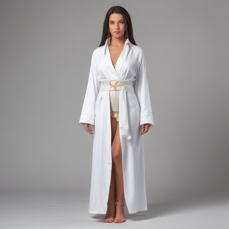 elf female white robe