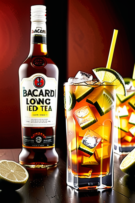 Bacardi Long Island Iced Tea: Refreshing Cocktail with Citrus and Ice