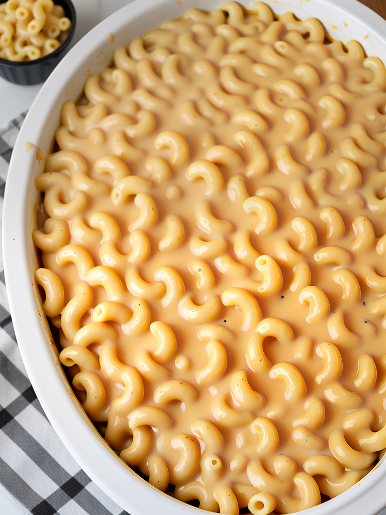 Deliciously Creamy Macaroni and Cheese Baked to Golden Perfection