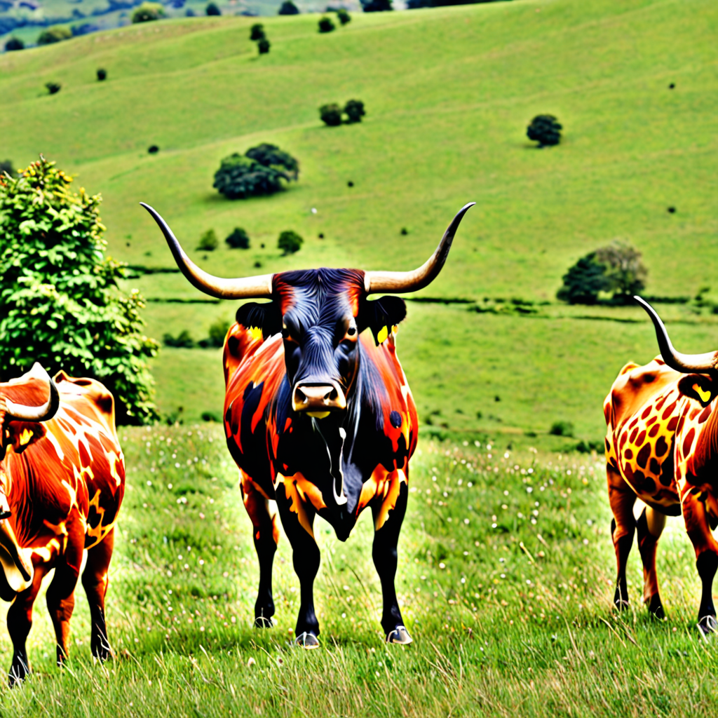 Pack of Red Spotted Bull's