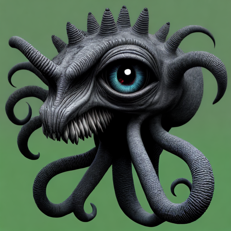 eldritch creature full of eyes