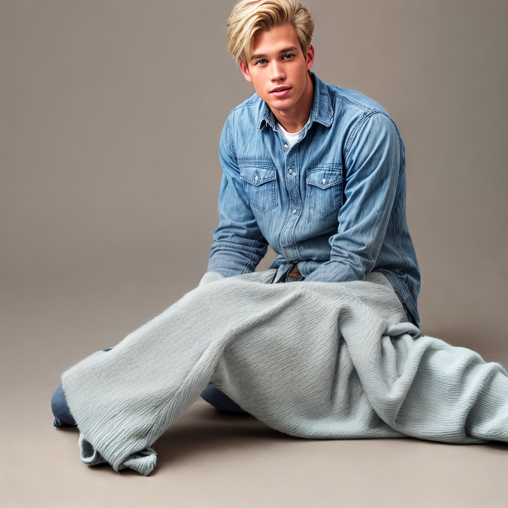 blonde college guy