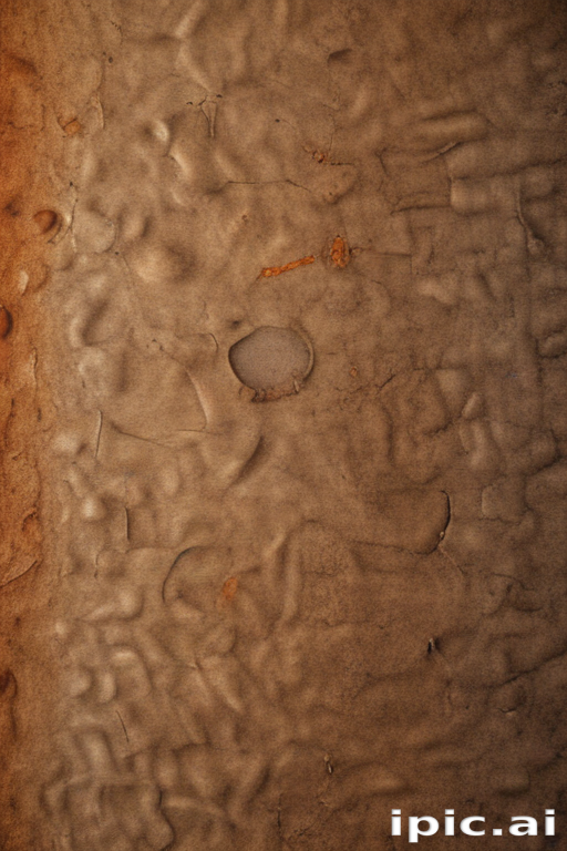 Textured Surface with Subtle Patterns and Color Variations in Earthy Tones