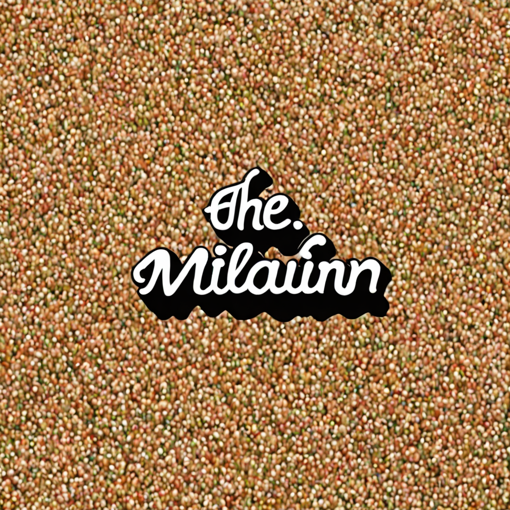 design with the word milian