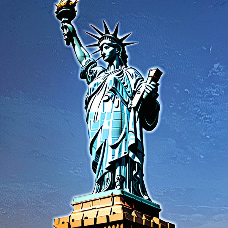 Iconic Statue of Liberty: A Symbol of Freedom and Hope in America