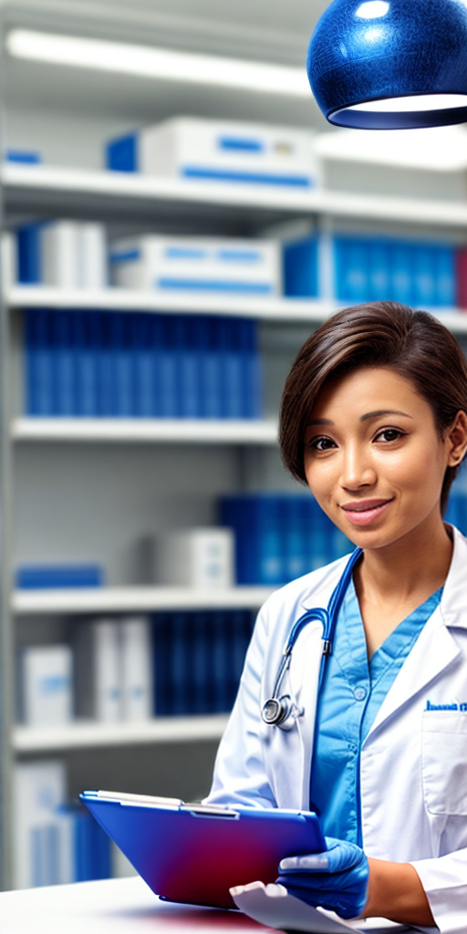 Doctor researching in laboratory