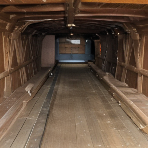 pirate ship cargo area