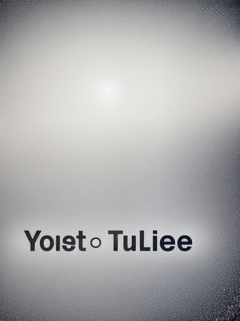 Abstract Design Featuring the Words 'Yoist' and 'TuLilee' on a Textured ...