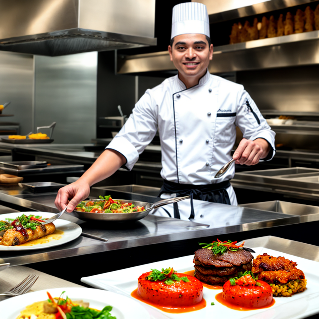 chef luxury restaurant